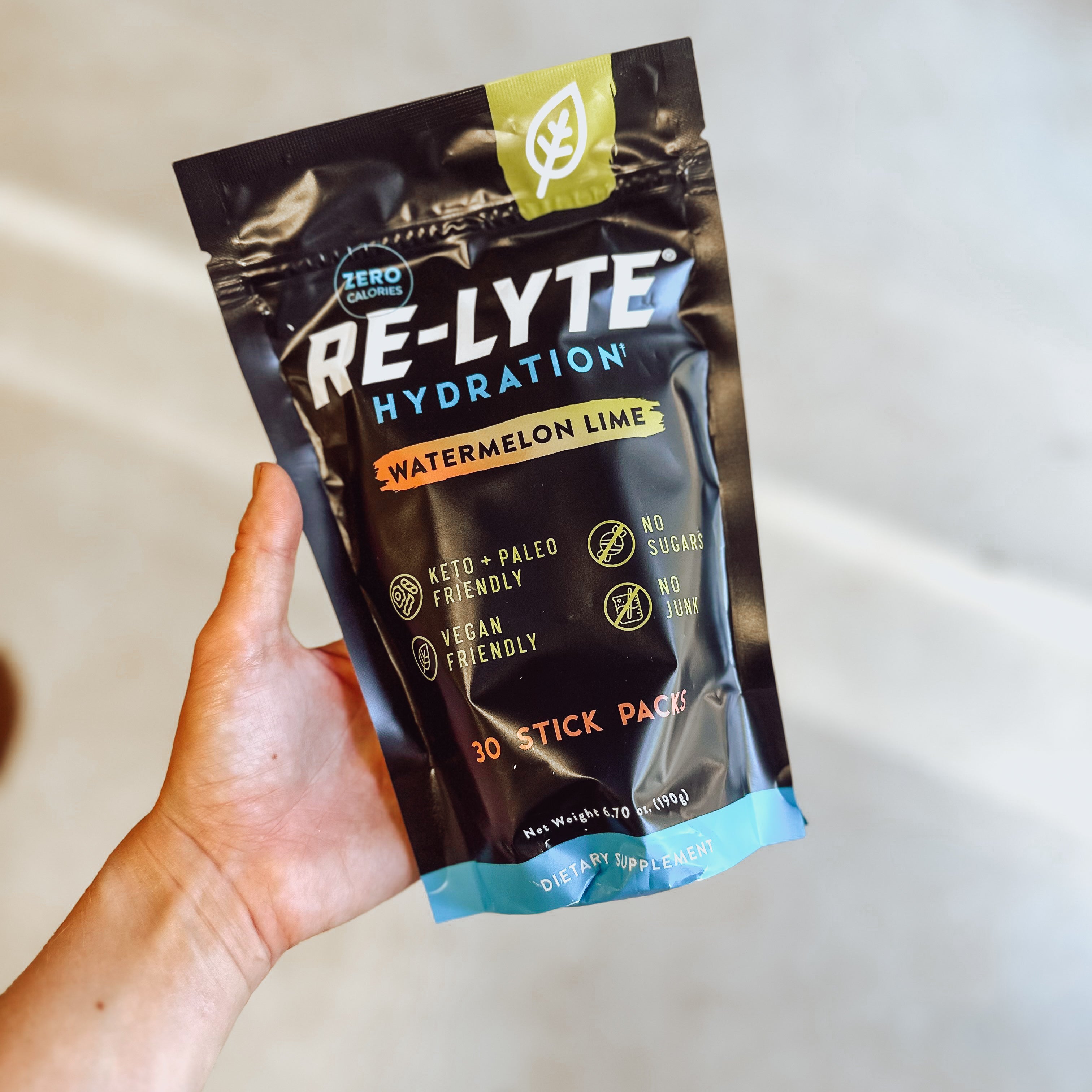 Re-Lyte Electrolyte Mix | Watermelon Lime | Redmond – onemilefarms