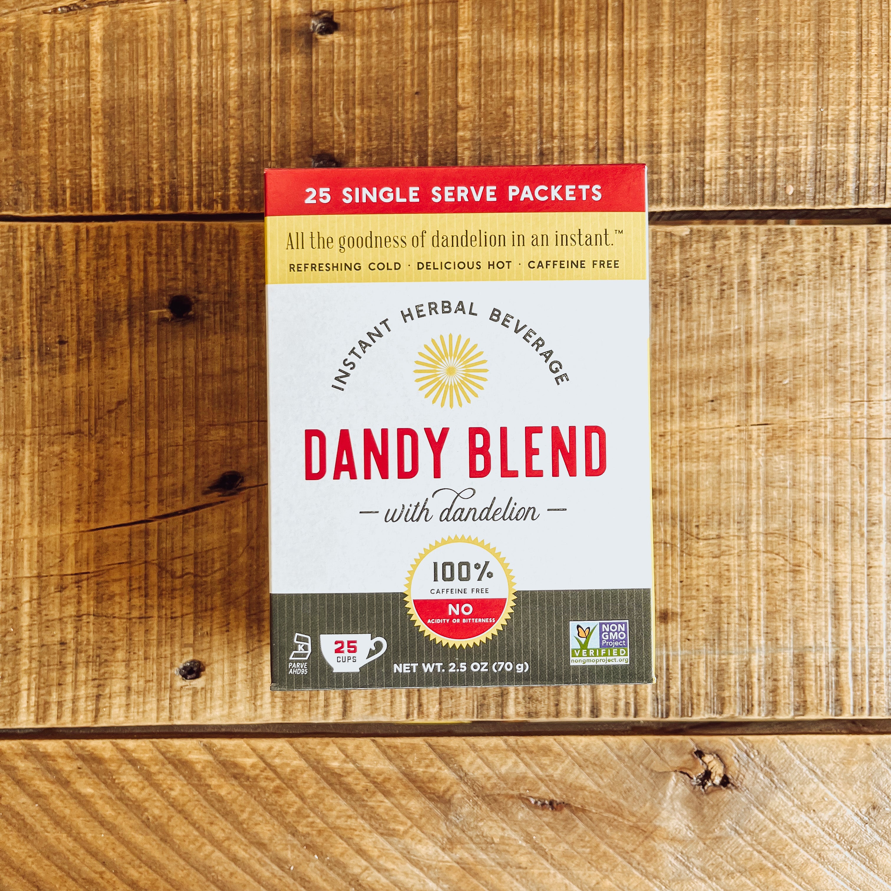 Organic Dandy Blend Tea - packets – onemilefarms
