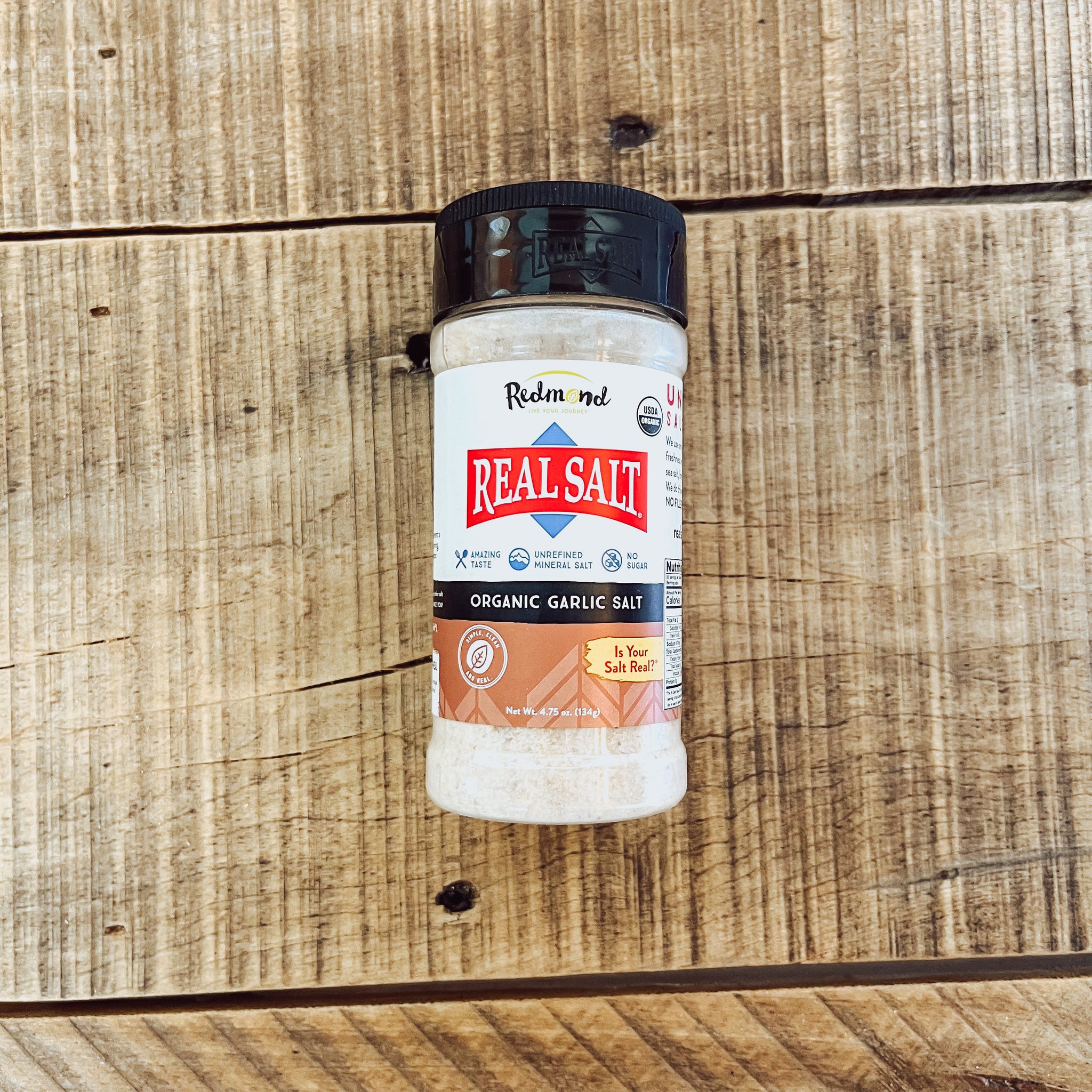 Redmond Organic Garlic Salt – onemilefarms