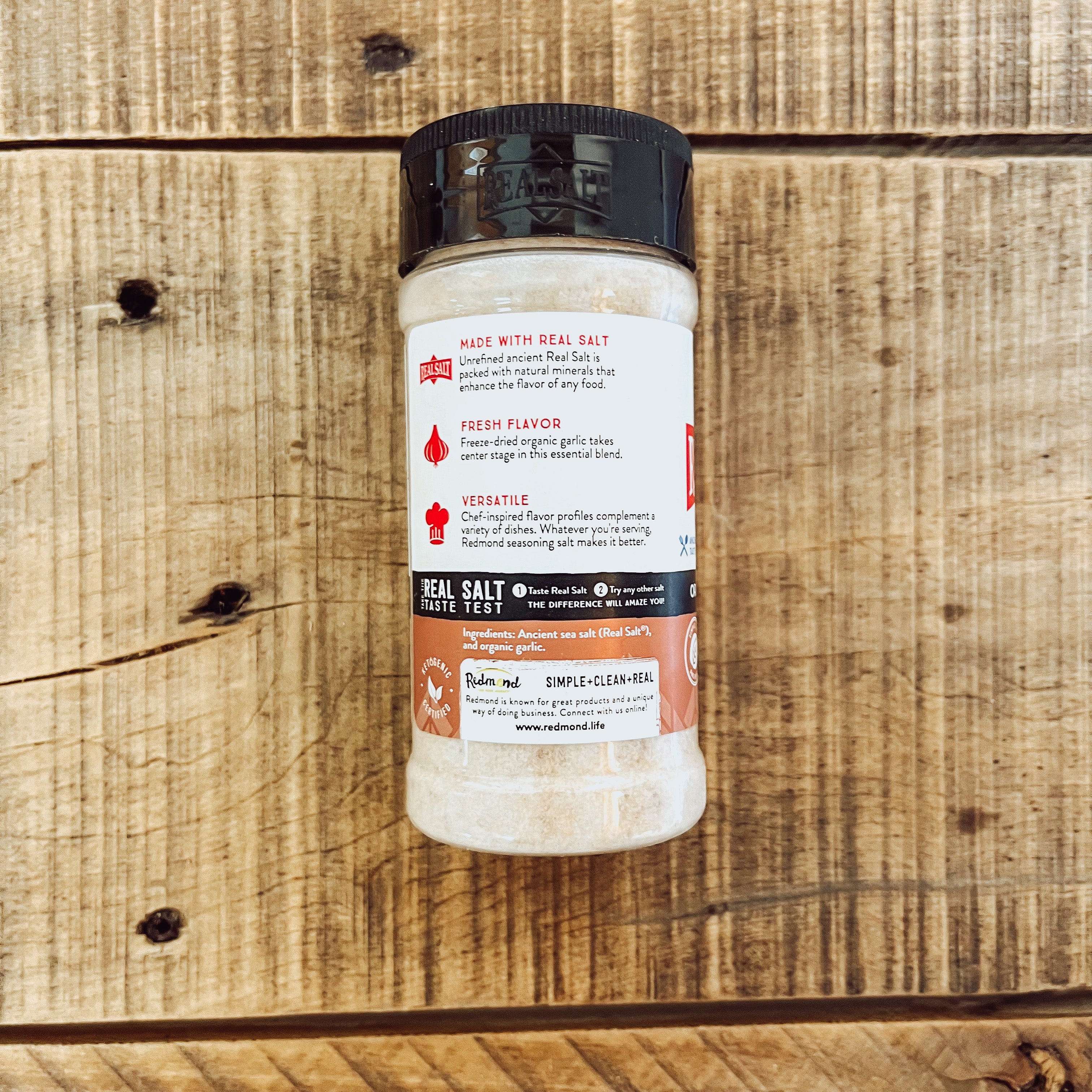 Redmond Organic Garlic Salt – onemilefarms