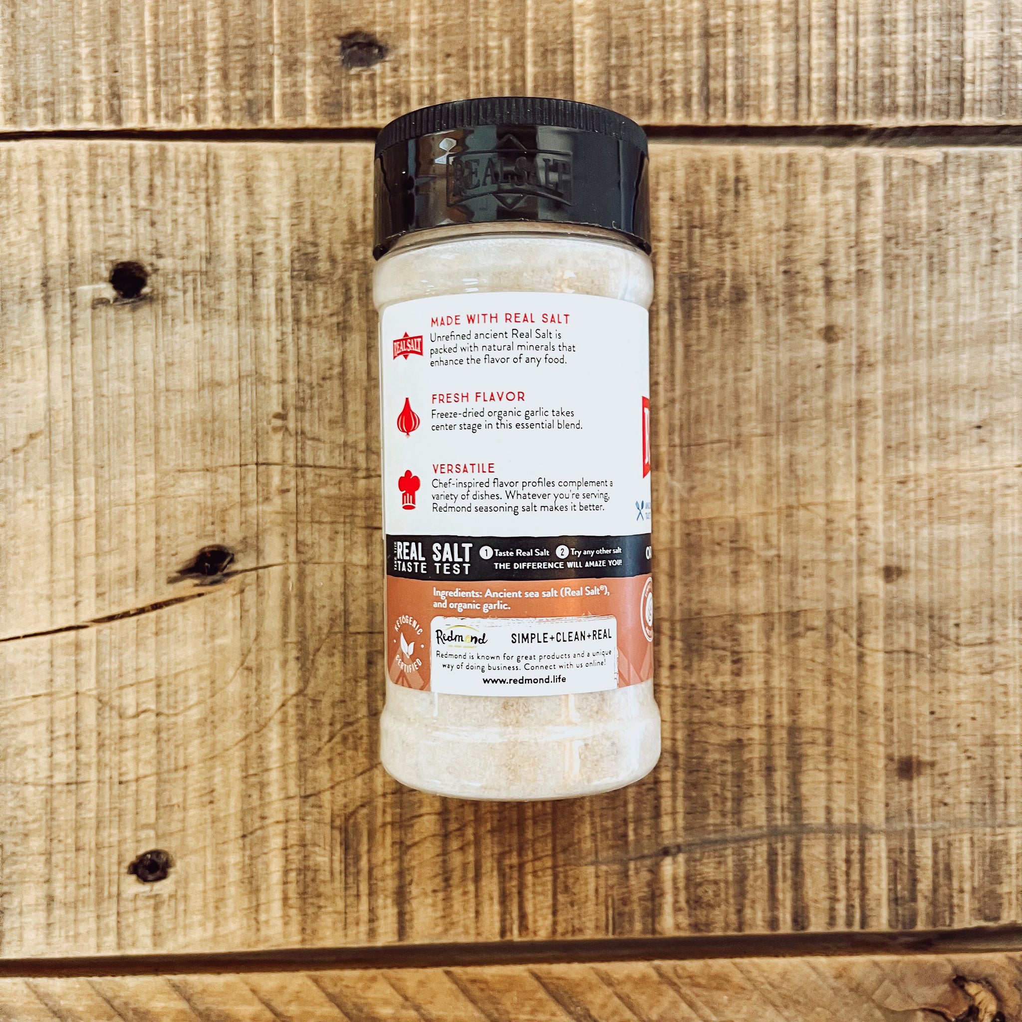Redmond Organic Garlic Salt – onemilefarms